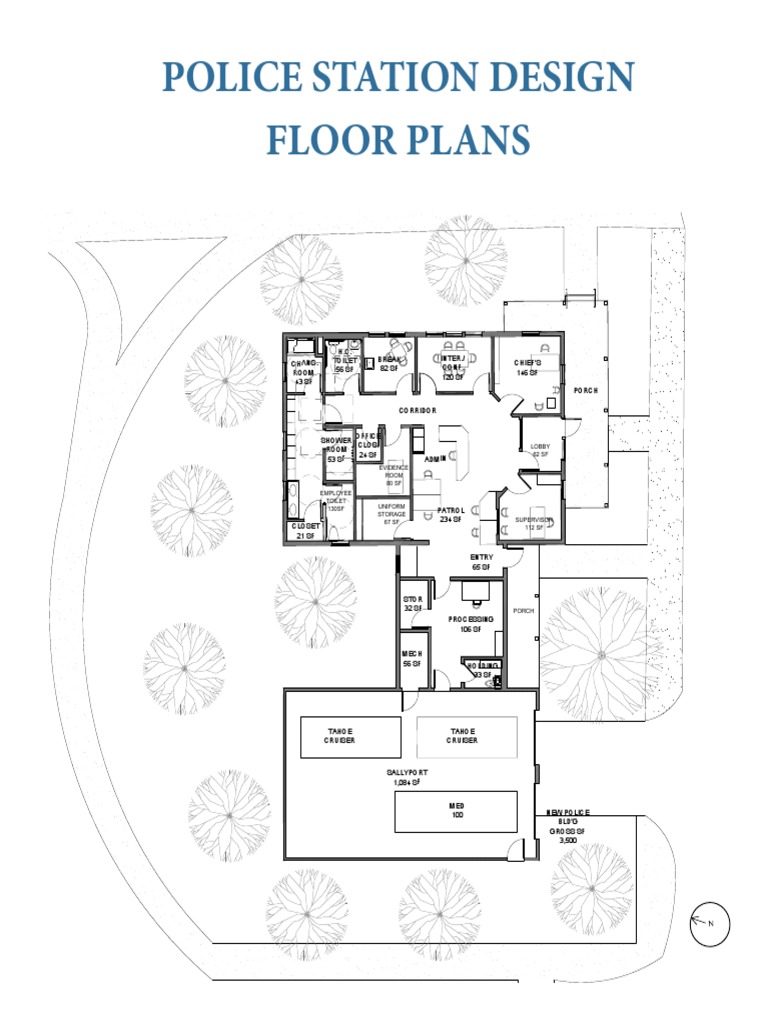 Police Station Floor Plan PDF | PDF