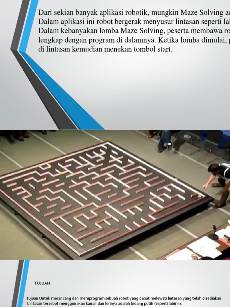 Lomba Robot Maze Solving SMP-SMA | PDF