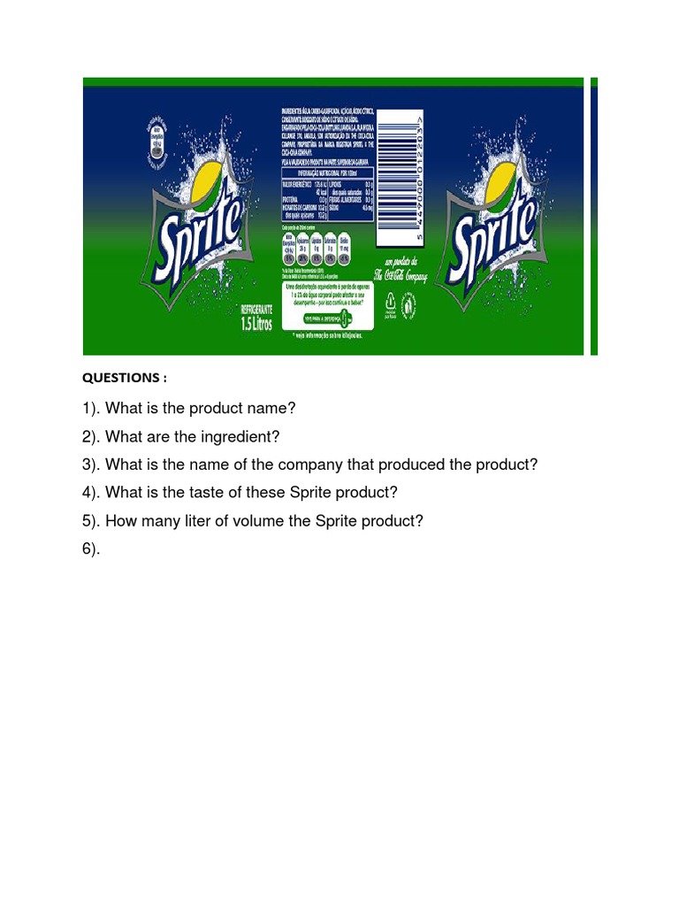 Sprite Label | PDF