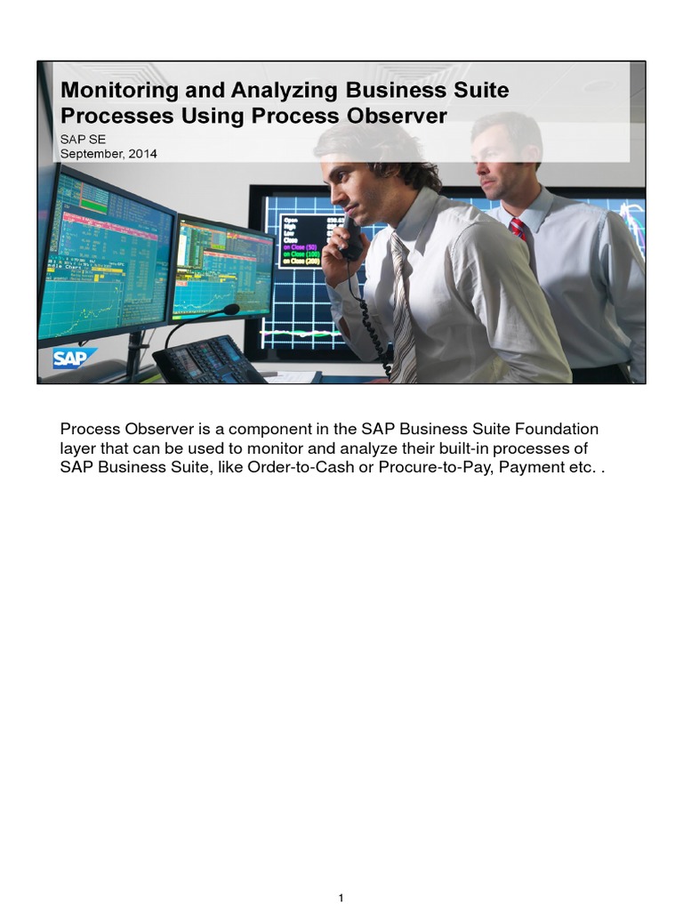 Monitoring and Analyzing Business Suite Processes Using Process ...