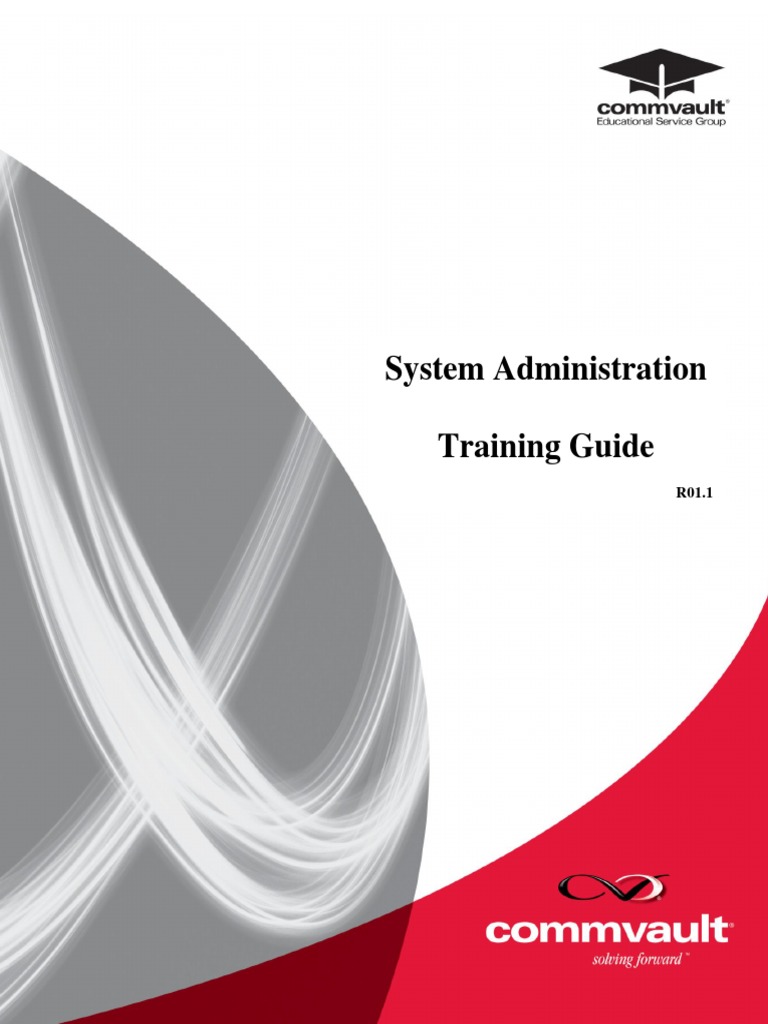 Commvault 8.0 System Administration Manual R01.1 | PDF | Database Index ...