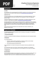 Chartered Member Application Guidance 1 | PDF | Professional ...