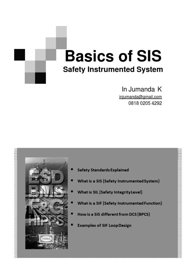 Basics of SIS | PDF | Prevention | Safety