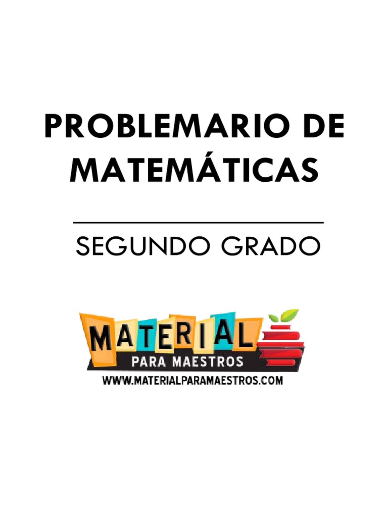 Problemas de Matemáticas 2º Grado | PDF | Ocio