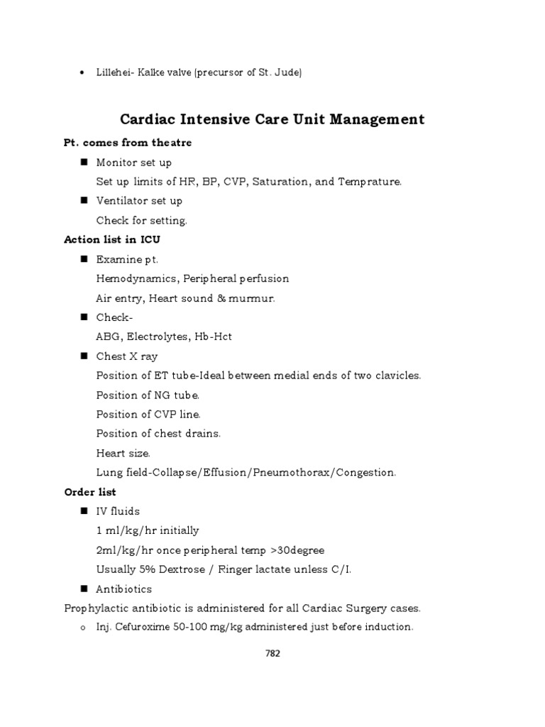 Managing Cardiac Patients in the ICU | PDF | Heart | Myocardial Infarction