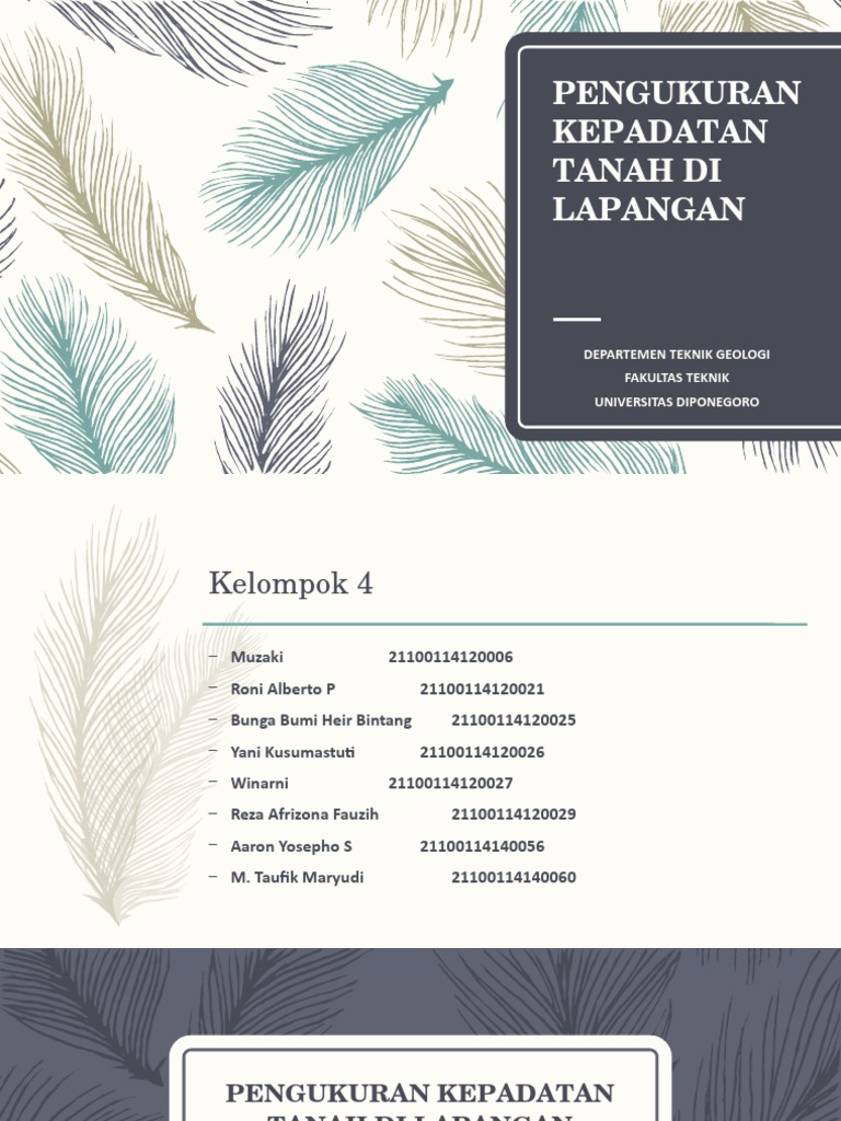 4 Pengukuran Kepadatan Tanah Di Lapangan | PDF