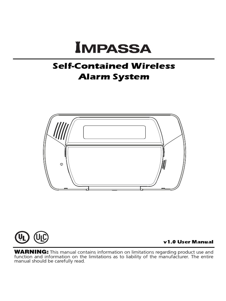 Impassa scw9055 57 User Manual en 29007827r001 Web | PDF | Security ...