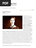 Infographic On Emily Dickinson | PDF | Emily Dickinson | Metre (Poetry)