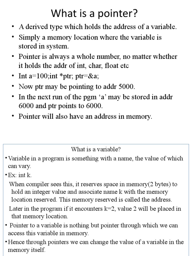 1st Chapter Pdf Pointer Computer Programming Integer Computer Science 