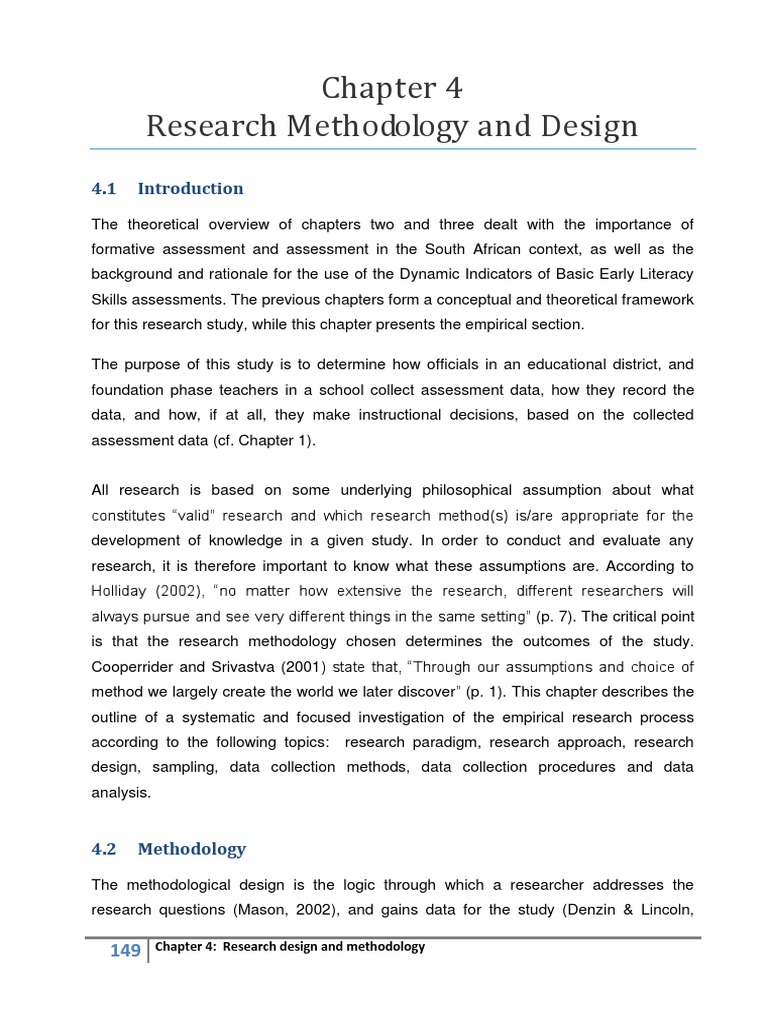 Adam A Chapter 4 | PDF | Qualitative Research | Focus Group