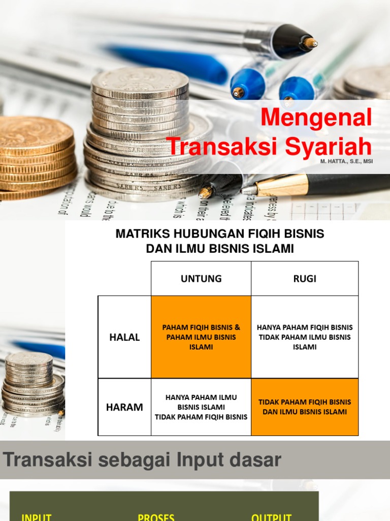 Panduan Transaksi Syariah | PDF