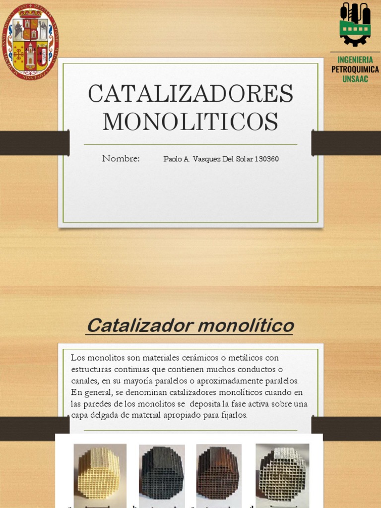 Cat Mono | PDF | Catálisis | Industrias