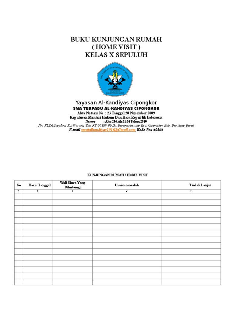 Kunjungan Rumah | PDF