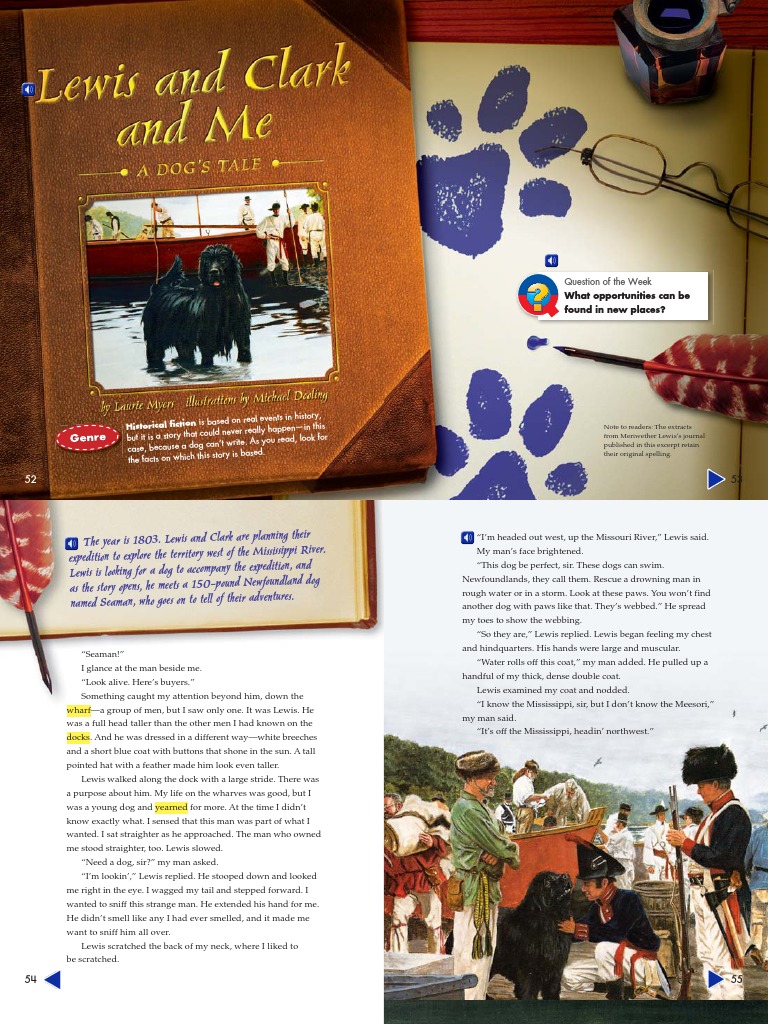 Lewis and Clark and Me Story | PDF | Lewis And Clark Expedition