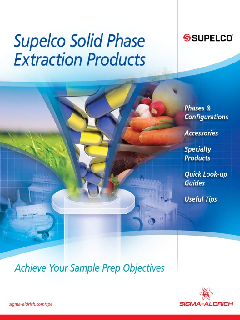 Spe Brochure | PDF | Chromatography | Ion Exchange