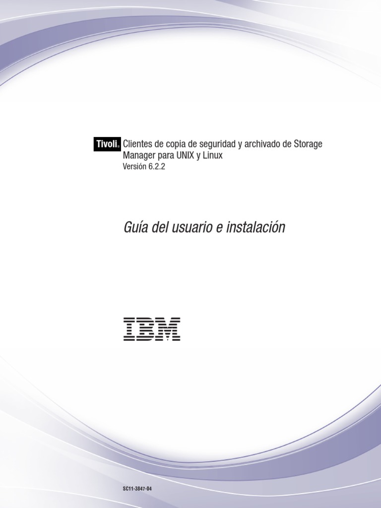 Instalación Cliente TSM 6.2 | PDF | Mac OS | Apoyo