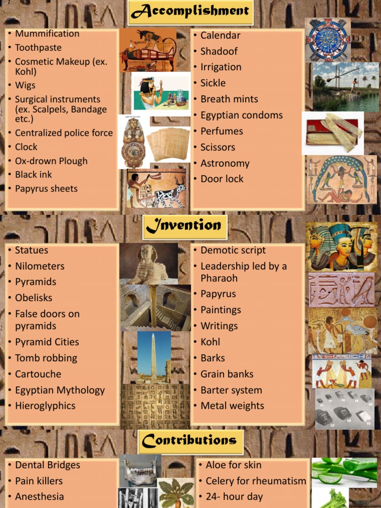 Calendar - Shadoof - Irrigation - Sickle - Breath Mints - Egyptian ...