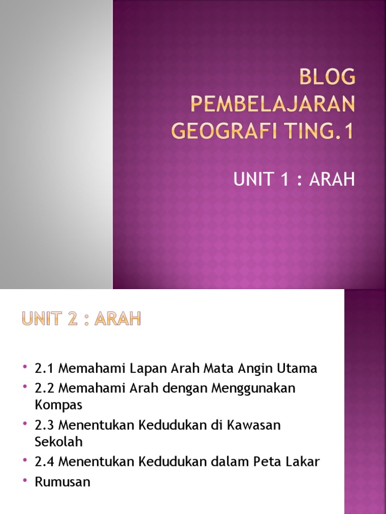 Arah Kompas | PDF