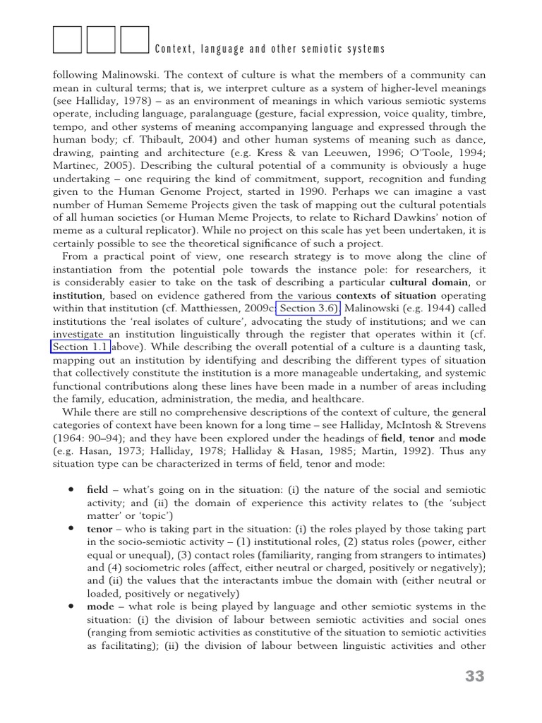 Halliday, Matthiessen-Field, Tenor, Mode | PDF | Semantics | Clause