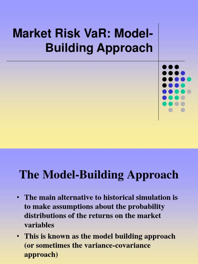 VaR Model Building Approach | PDF | Greeks (Finance) | Covariance
