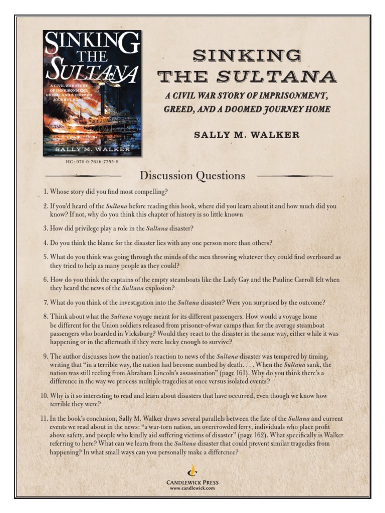 Sultana Disaster: A Civil War Tragedy | PDF | Maritime Incidents ...