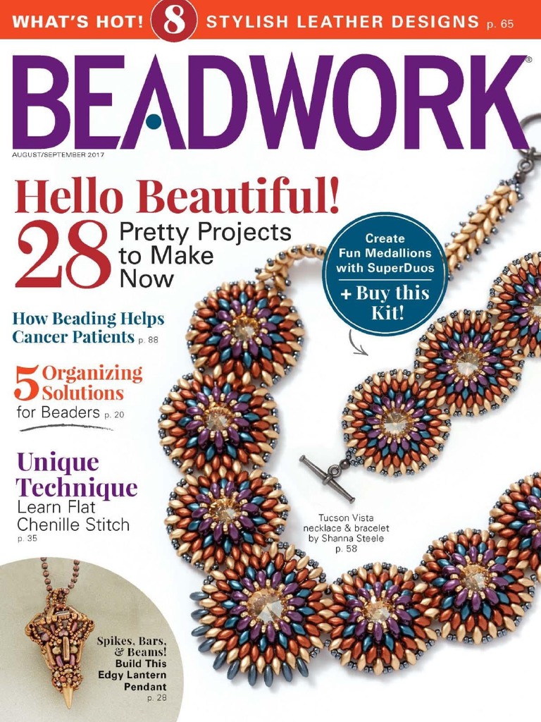 Beadwork August September 2017 | PDF | Beadwork | Bead