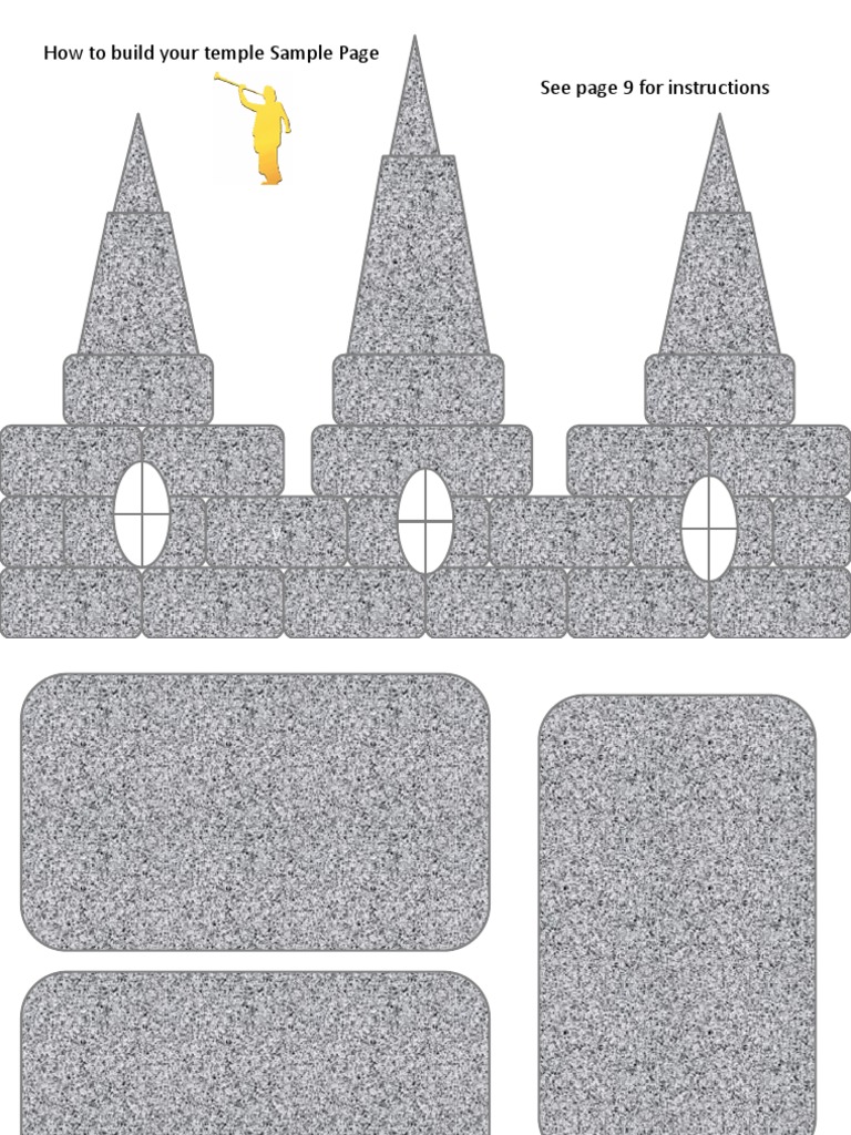 Building a Temple: Activity Guide | PDF | Latter Day Saint Doctrines ...