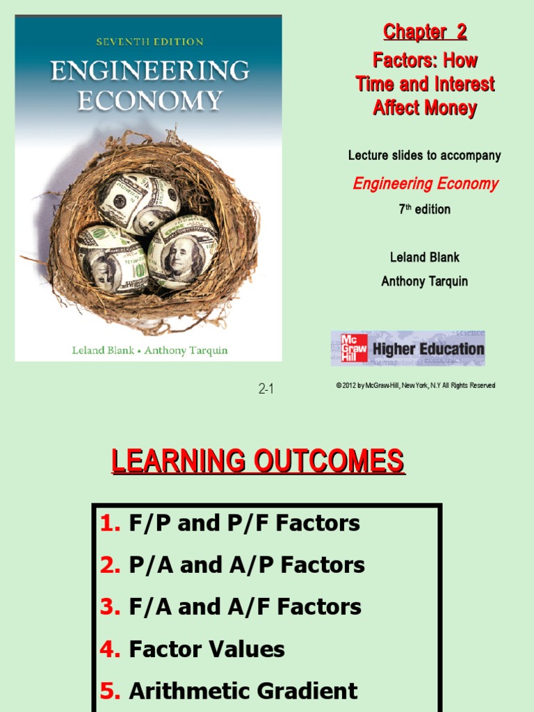 Factors: How Time and Interest Affect Money | PDF | Present Value ...