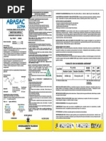 Abamax 1.8 Etiqueta 26-07-2022 | PDF | Pesticida | Agua