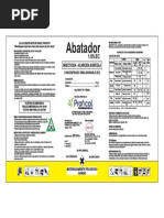 Abamax 1.8 Etiqueta 26-07-2022 | PDF | Pesticida | Agua