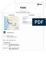 Uber Bill | PDF | Invoice | Payments