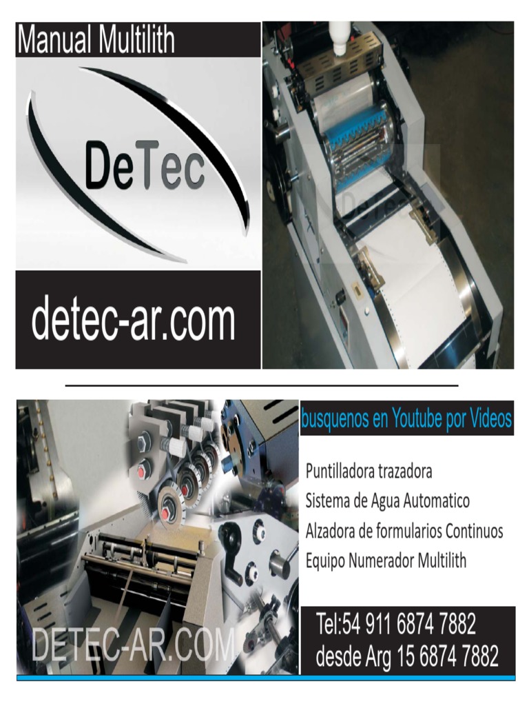 Multilith Manual PDF | PDF | Informática y tecnología de la información ...