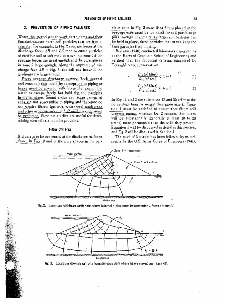 Preventing Piping Failures | PDF