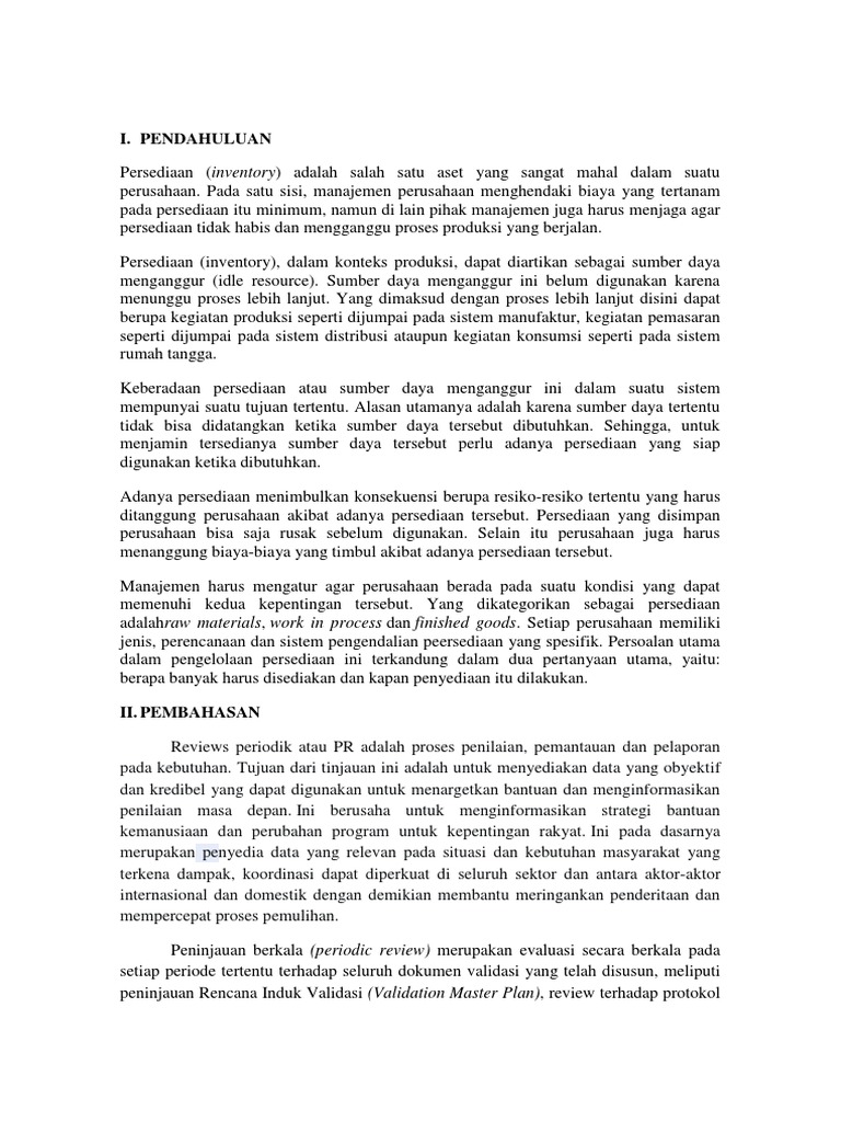 Metode PeRiodik Review | PDF