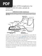 Astm F2413-11 | PDF | Resistencia Eléctrica y Conductancia | Calzado