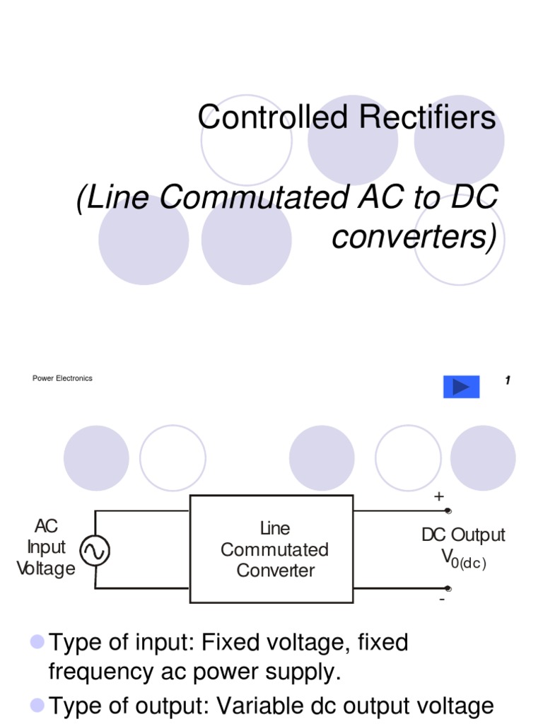 Controlled Rectifiers Fully Conv | PDF | Rectifier | Power Electronics