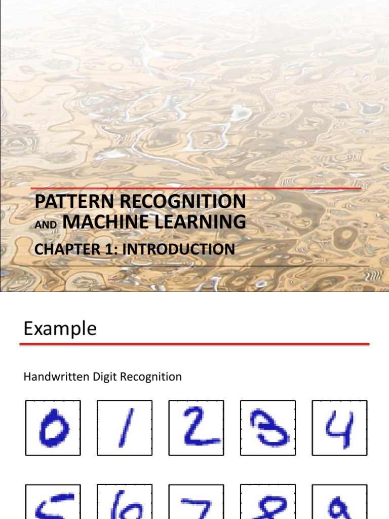 Pattern Recognition Machine Learning: Chapter 1: Introduction | PDF | Normal Distribution ...