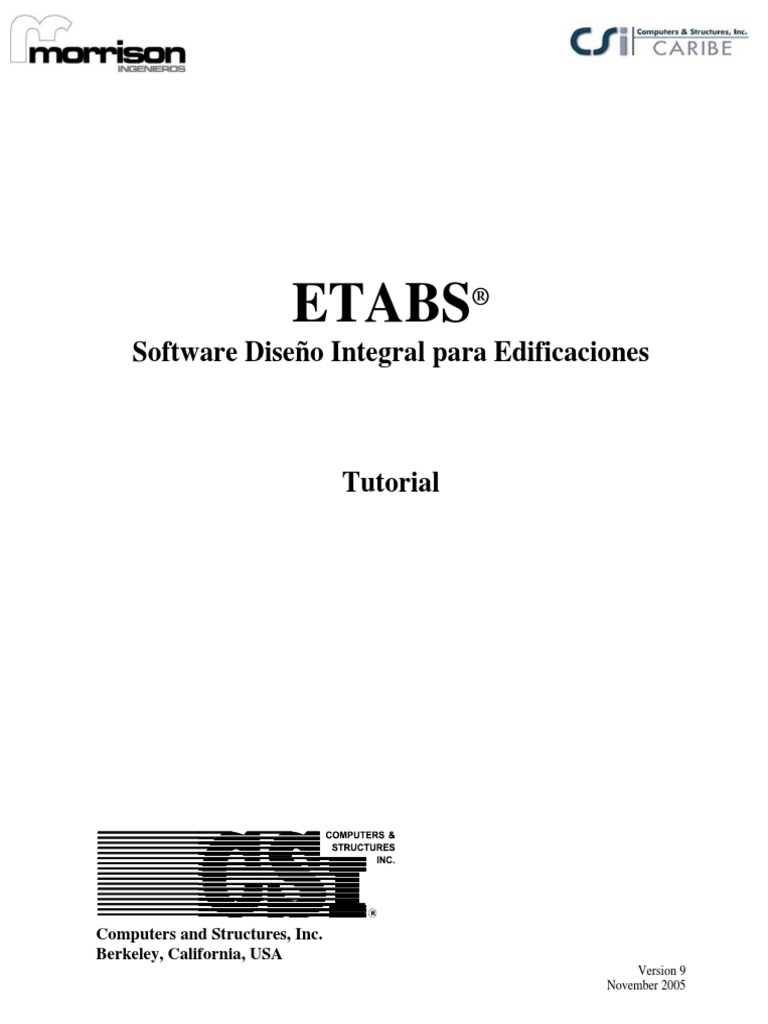 Tutorial ETABS PDF | PDF
