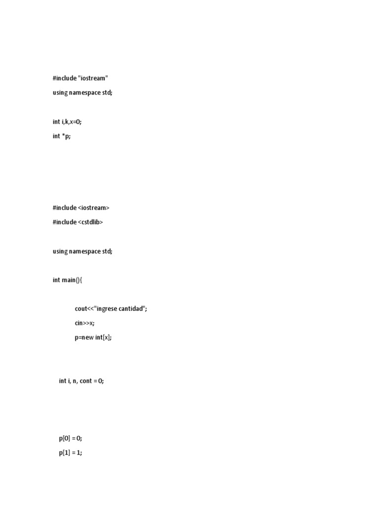 #Include "Iostream" Using Namespace STD | PDF
