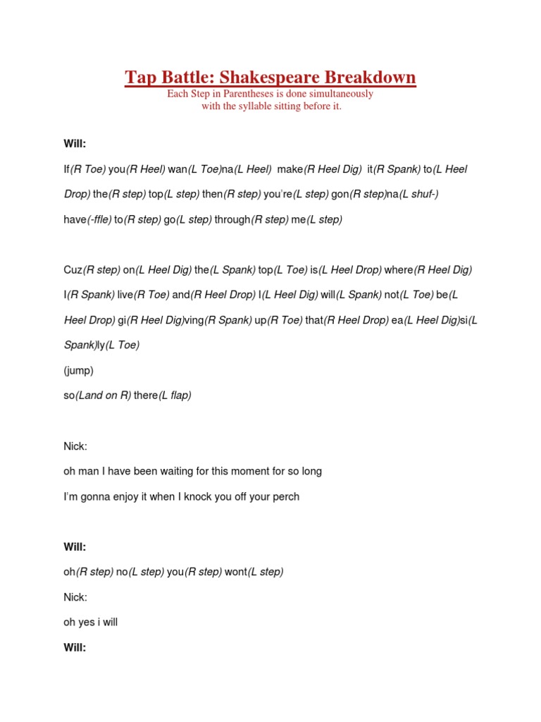 Something Rotten! Tap Battle | PDF