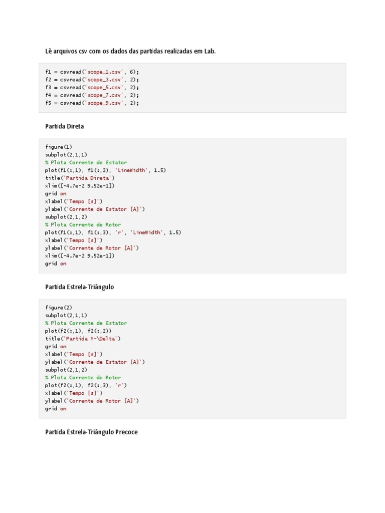 Lê Arquivos CSV Com Os Dados Das Partidas Realizadas em Lab | PDF | Teaching Methods & Materials ...