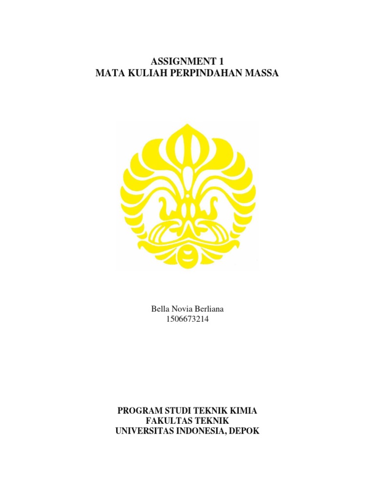 Assignment 1 Permas Tekkim UI | PDF