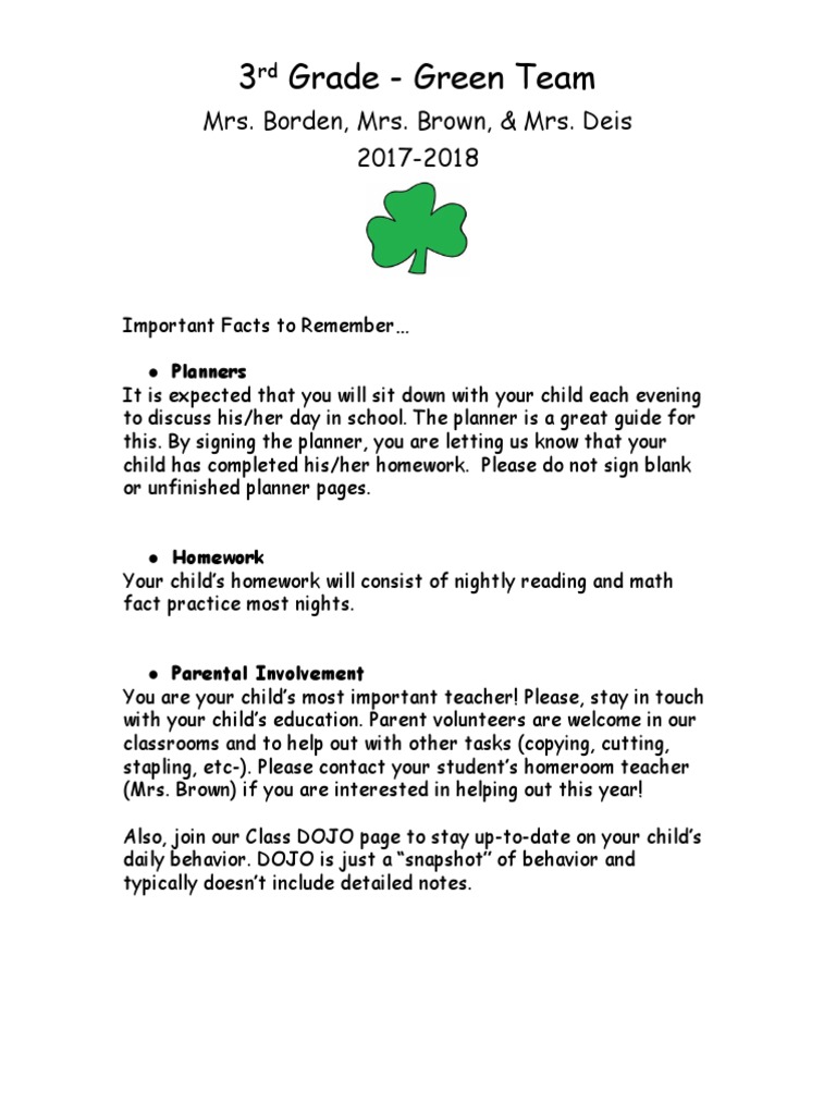 Parent Note - Imp Facts | PDF