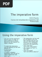 IMPERATIVE | PDF | Syntactic Relationships | Morphology