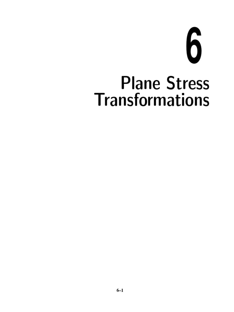 Iast Lect06 | PDF | Stress (Mechanics) | Eigenvalues And Eigenvectors