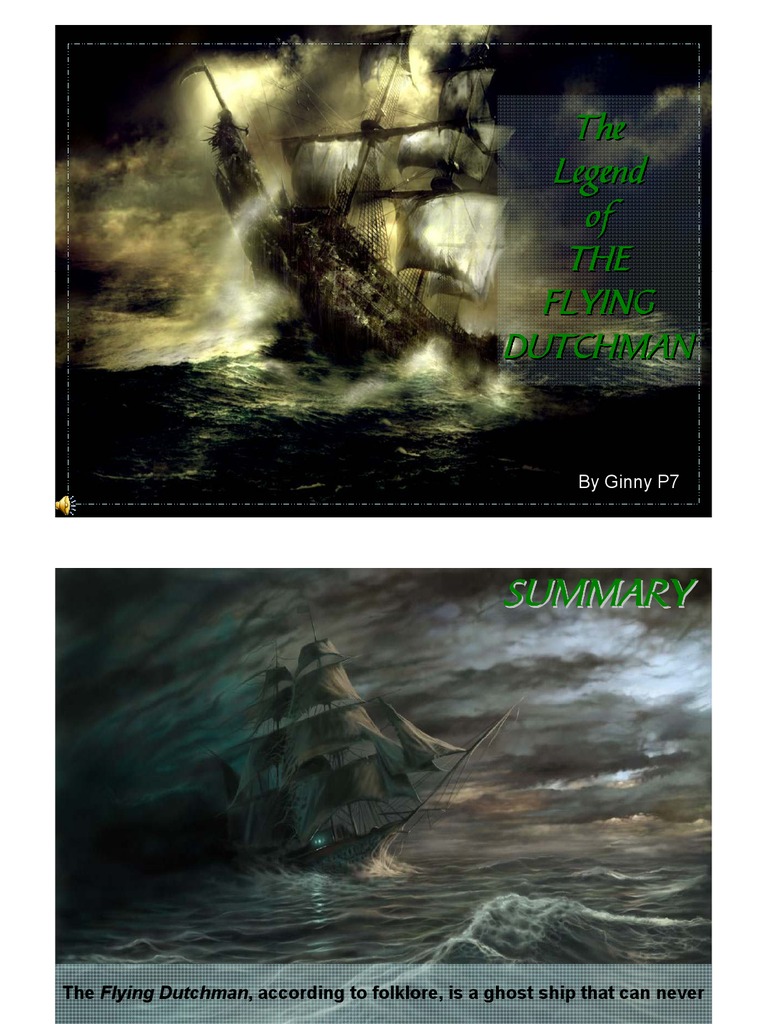 The Legend of The Flying Dutchman | PDF | Water Transport | Nature