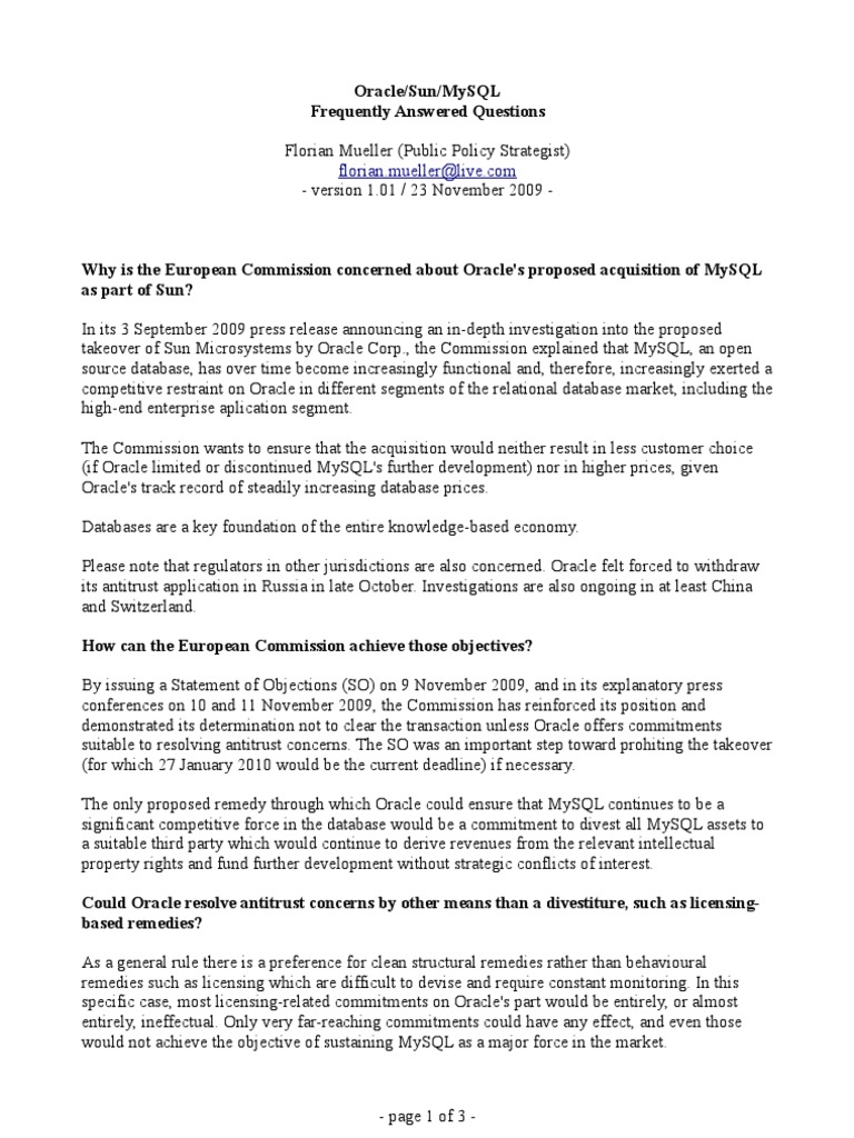 09 11 23 Faq Oracle Sun Mysql Pdf 2756
