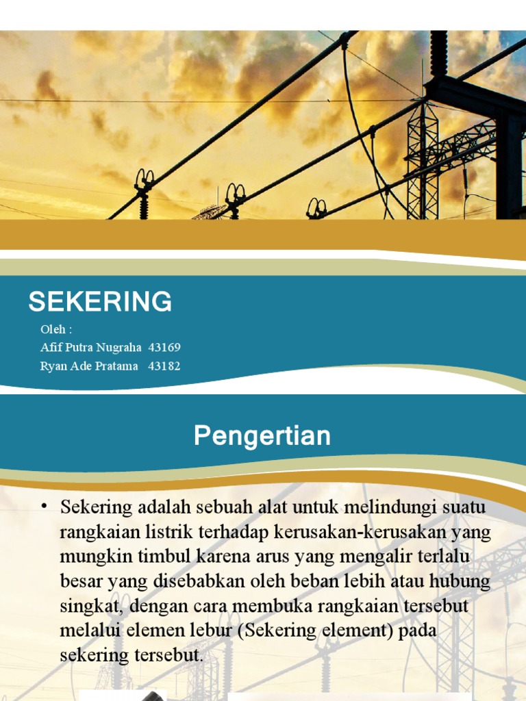 Sekering Part 1 | PDF