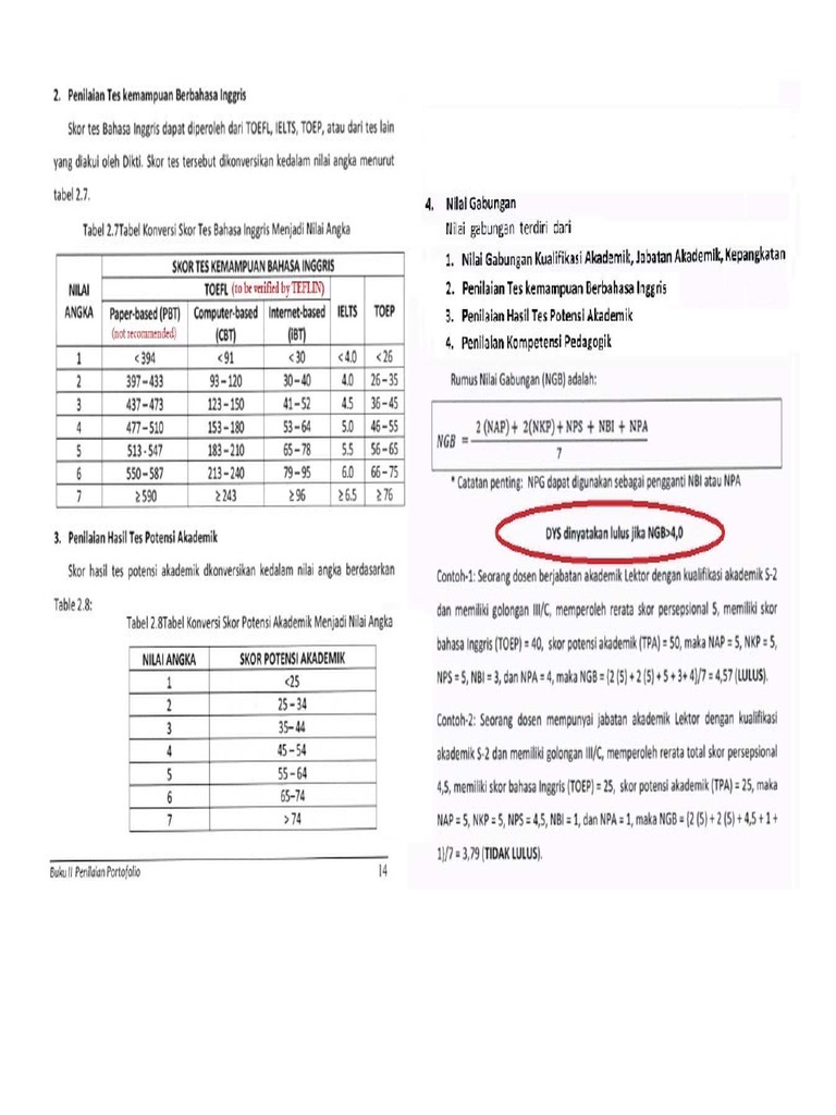 Konversi Skor Dan Nilai Gabungan PDF | PDF