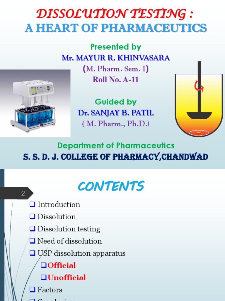 IP | PDF | Dissolution (Chemistry) | Tablet (Pharmacy)